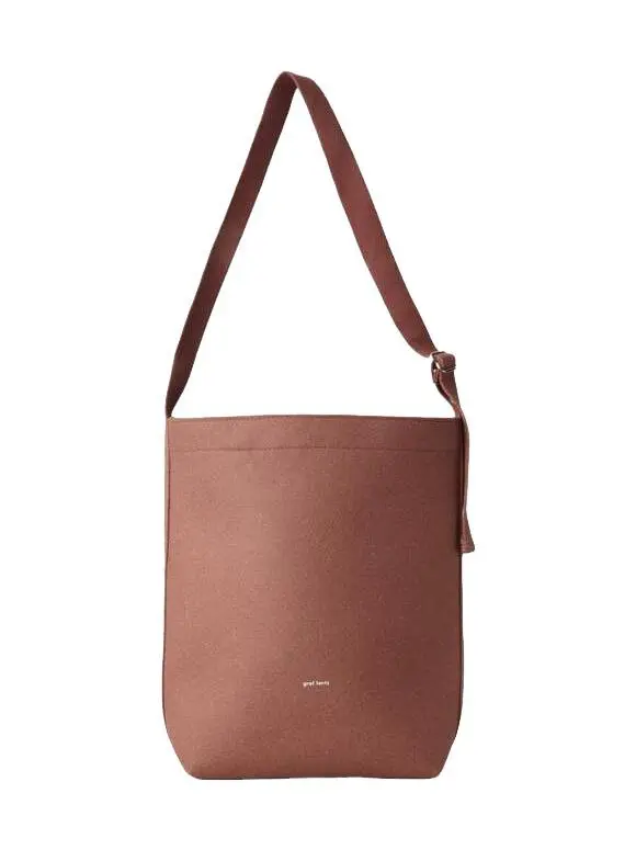 GRAF LANTZ Campus Merino Wool Tote - Terracotta
