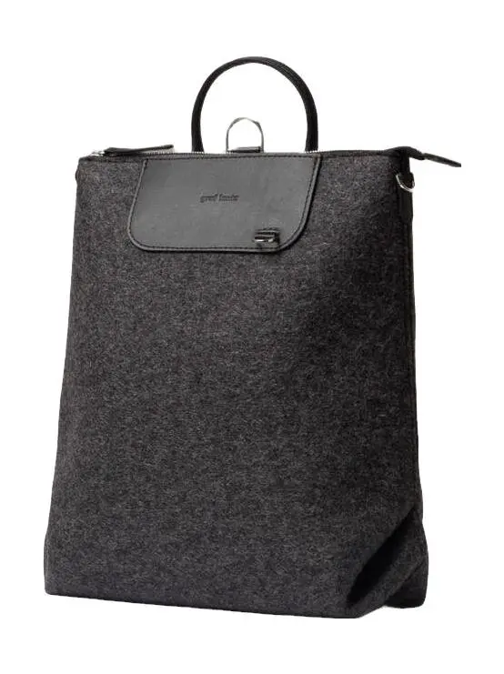 GRAF LANTZ Bedford Merino Wool Backpack - Charcoal Black