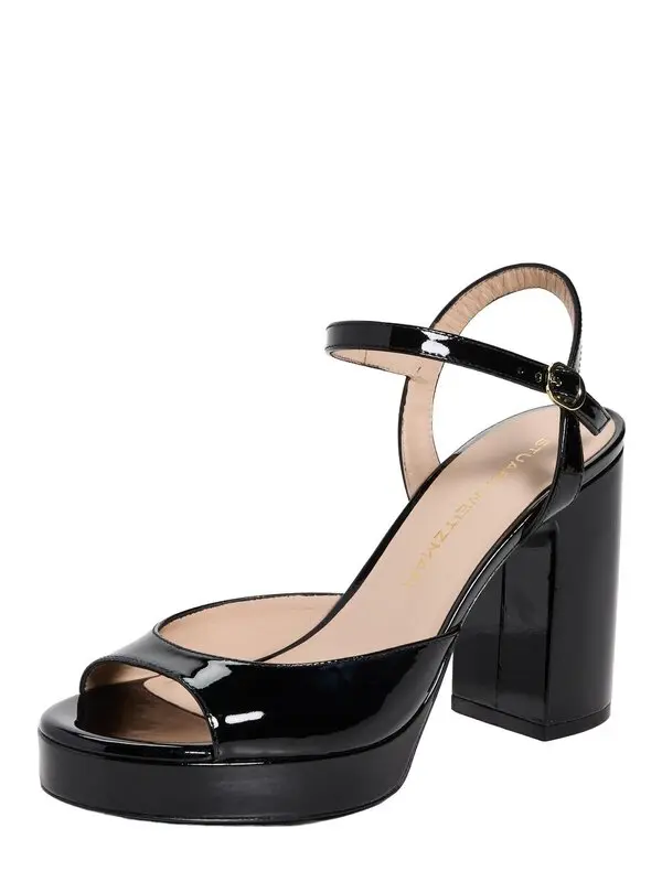 STUART WEITZMAN Dayna Ii Platform Sandals - Black