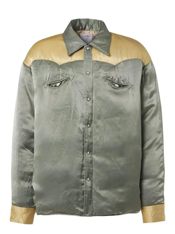 Visvim Lightcloud Down Jacket - Green