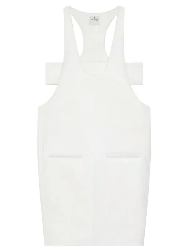 COURREGES Infinity Midi Dress - White