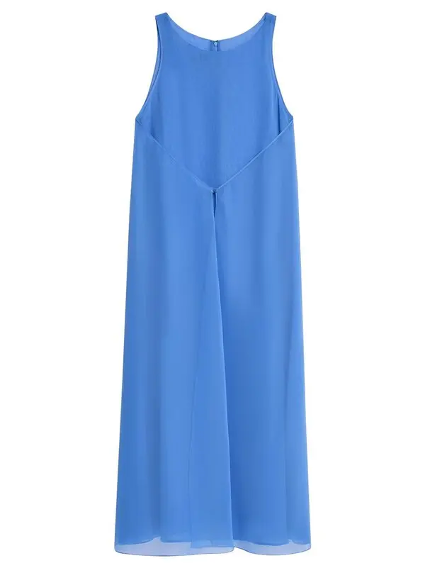 Emporio Armani Sleeveless Maxi Dress - Cornflower