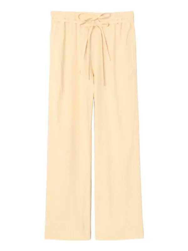 Proenza Schouler White Label Magnus Slub Linen Pant - Light Wheat