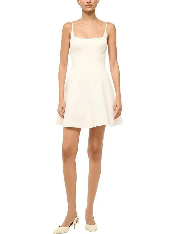 Staud Joy Mini Dress - Ivory