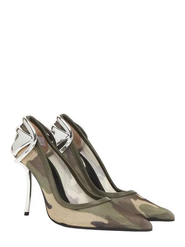 DIESEL Mesh Pumps - Camo