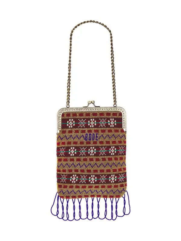 BODE Beaded Bracken Frame Bag - Multi