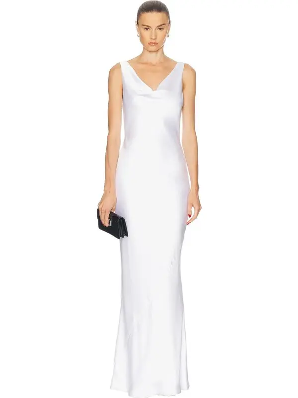 Norma Kamali Maria Gown - Snow White