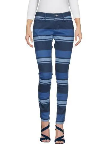 Dolce & Gabbana Cotton-blend Skinny Jeans With Leather Details - Blue