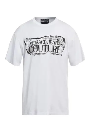 Versace Logo-print Cotton T-shirt - White
