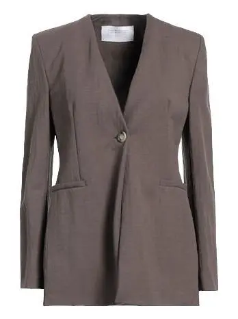 Harris Wharf London Blazer Pastel - Grey