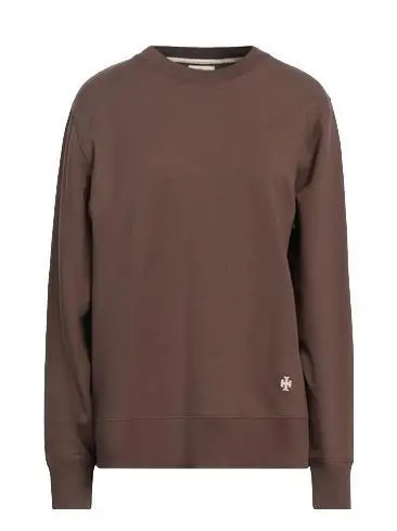Tory Burch French Terry Sweatshirt - Brown