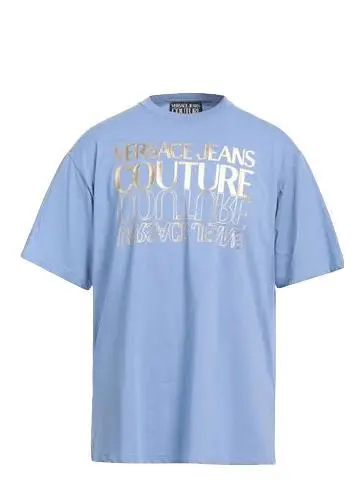 Versace T-shirt Light Size Cotton - Blue