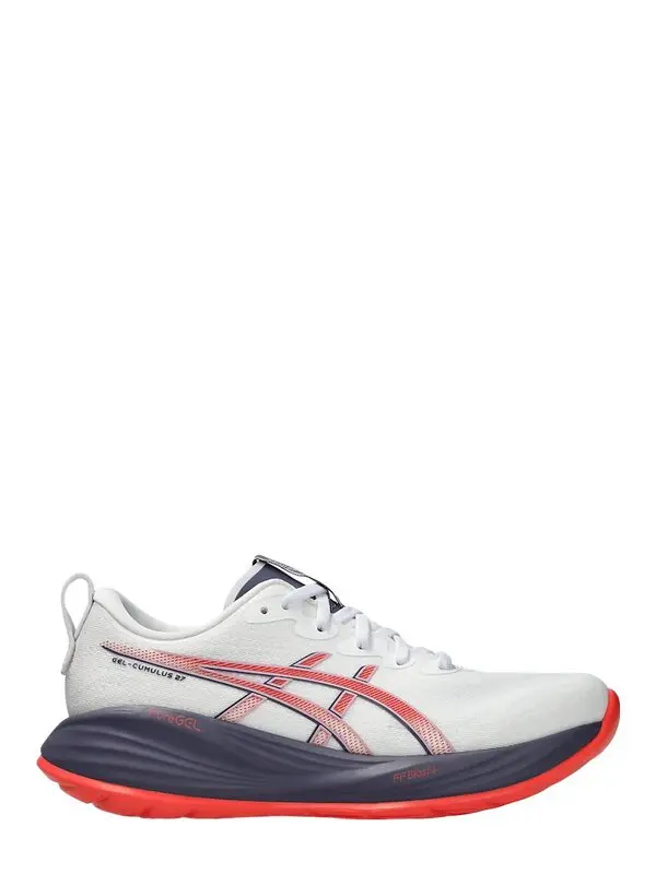 Asics Lace-up Athletic Sneakers - White/greyish Purple