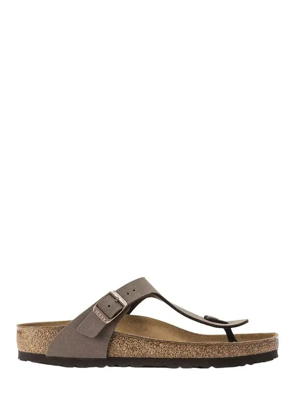 BIRKENSTOCK Gizeh Birkibuc Thong Sandal - Mocca