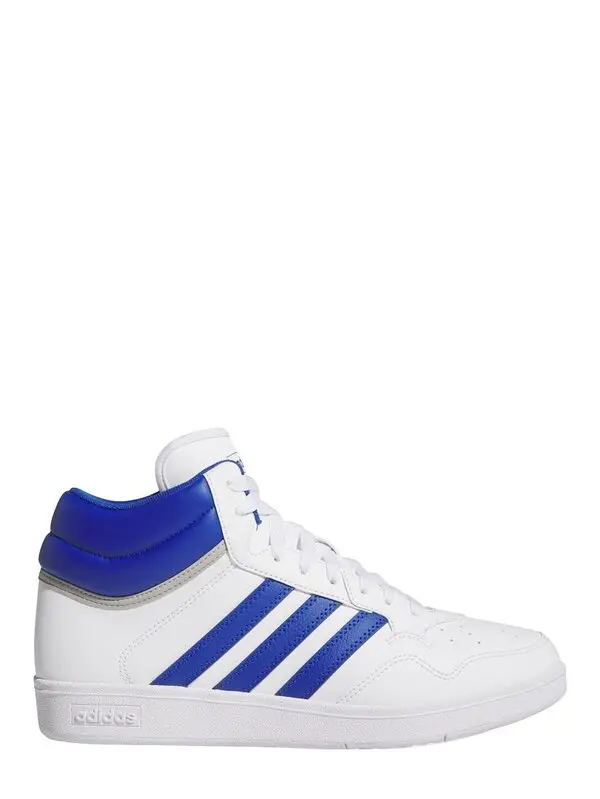 Adidas Hoops 4.0 Mid High-top Sneakers - Cloud White/royal Blue/grey Two