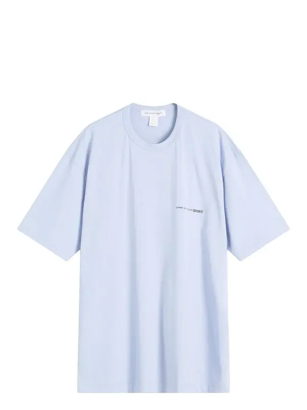 Comme Des Garçons Logo T-shirt - Powder Blue