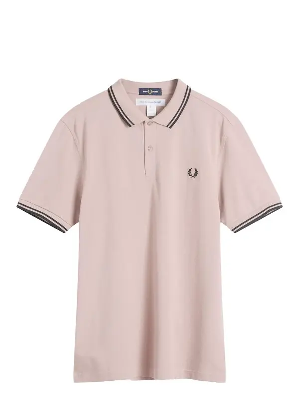 Comme Des Garçons X Fred Perry Polo Shirt - Rose