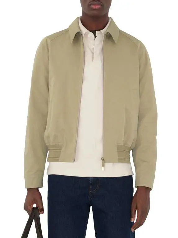 Burberry Harrington Jacket With Cursive Hem - Skylark