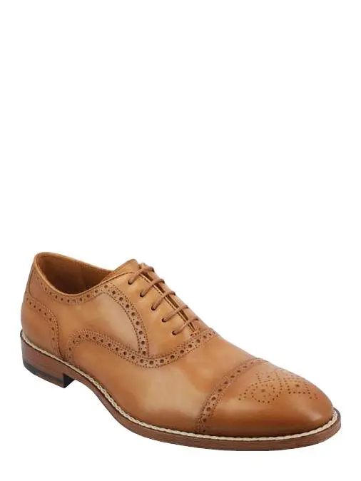 Taft Noah Leather Cap-toe Oxford - Honey