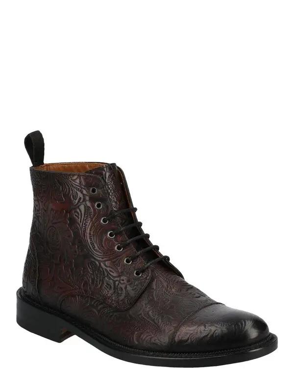 Taft The Rome Leather Boots - Morado Viejo