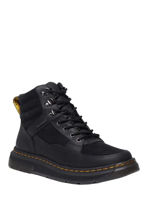Dr. Martens Crewson Chukka Padded Leather Boots - Black