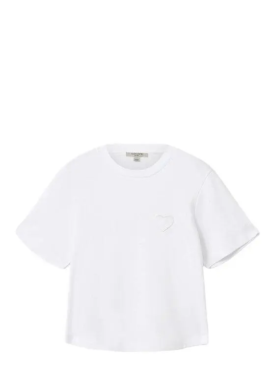 ALLSAINTS Lover Lisa Embroidered T-shirt - White