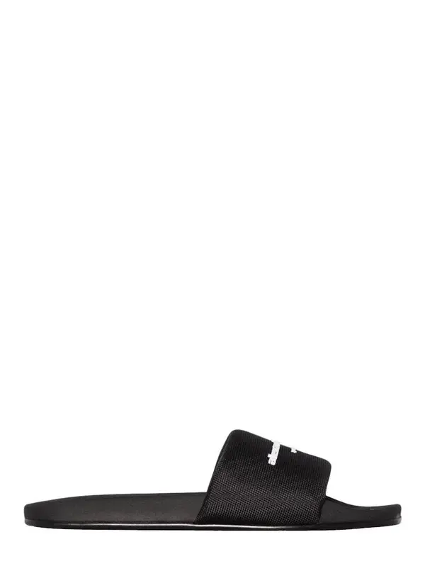 Alexander Wang Pool Slides Sandals - Black