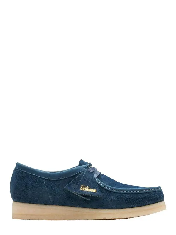 Clarks Wallabee - Navy Blue/teal