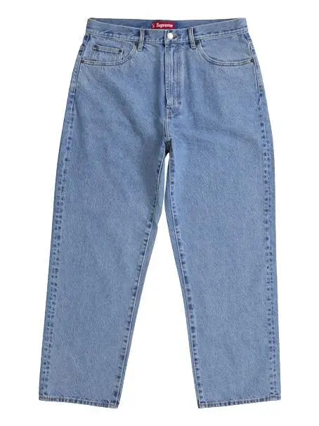 Supreme Baggy Jean - Washed Indigo