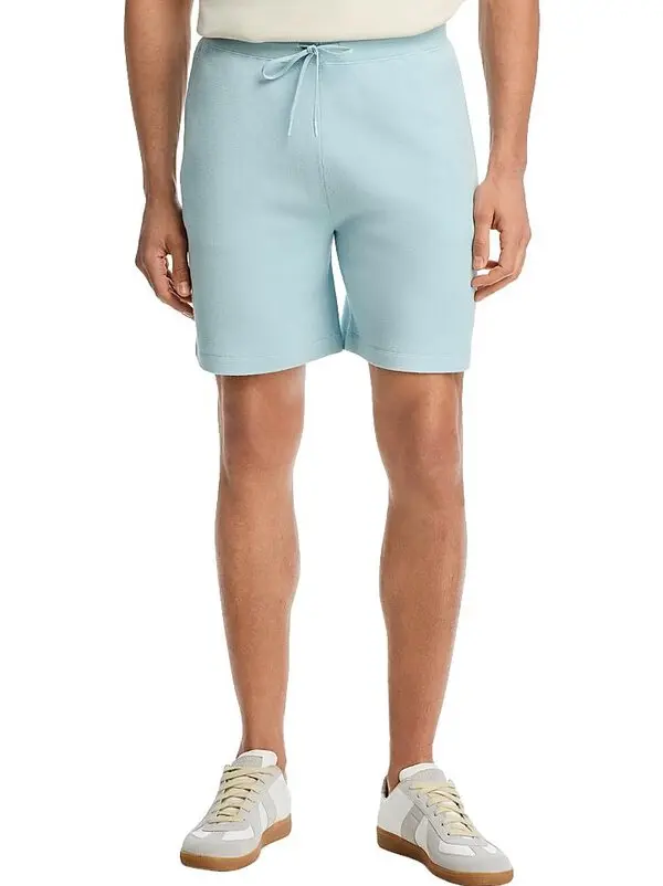 Theory Fine Bilen Sweat Shorts - Light Ocean Air