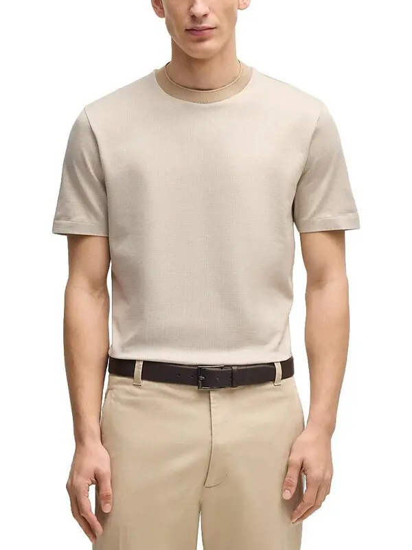BOSS Thompson Short Sleeve Tee - Light Beige
