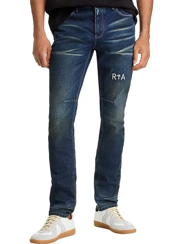RtA Skinny Fit Bryant Jeans - Blue