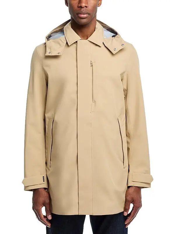 SAVE THE DUCK Battersea Hooded Jacket - Dust Beige