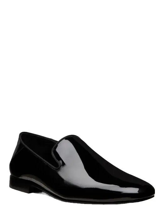 STUART WEITZMAN Buzz Venetian Loafer - Black Patent
