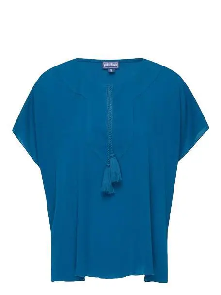 Vilebrequin Fritz Viscose Shirt - Blue