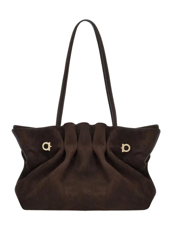 FERRAGAMO Soft Bag - Brown