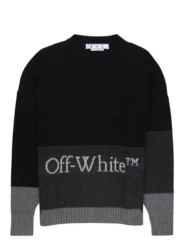 Off-white Black Sweaters For Men | Editorialist