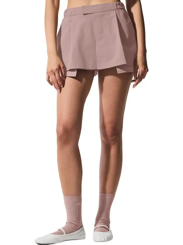 Alo Yoga Flip It Mini Skort - Taupe