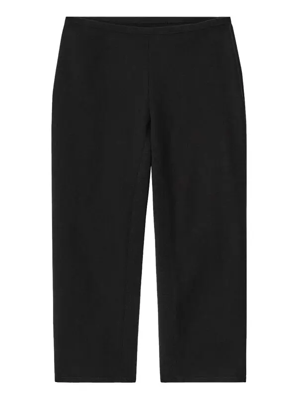 Cos Slim Capri Trousers - Black