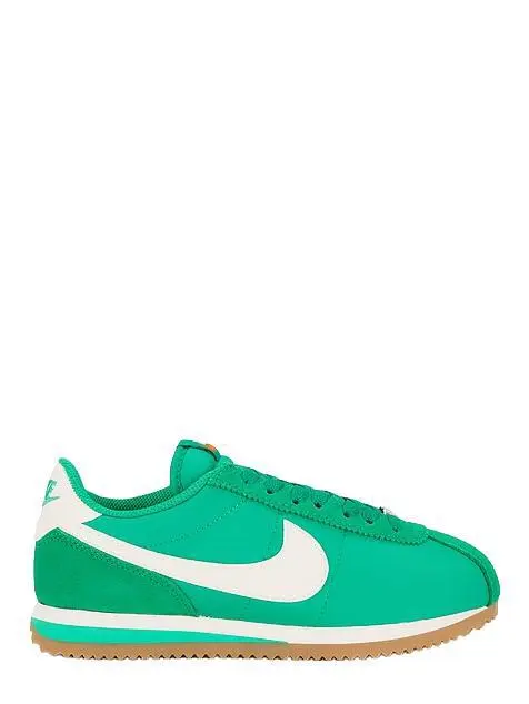 Nike Cortez Textile Sneakers - Stadium Green  Coconut Milk  & Safety Or