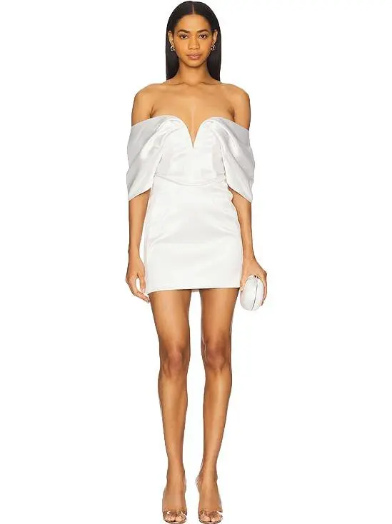 Nbd Ariya Mini Dress - Ivory