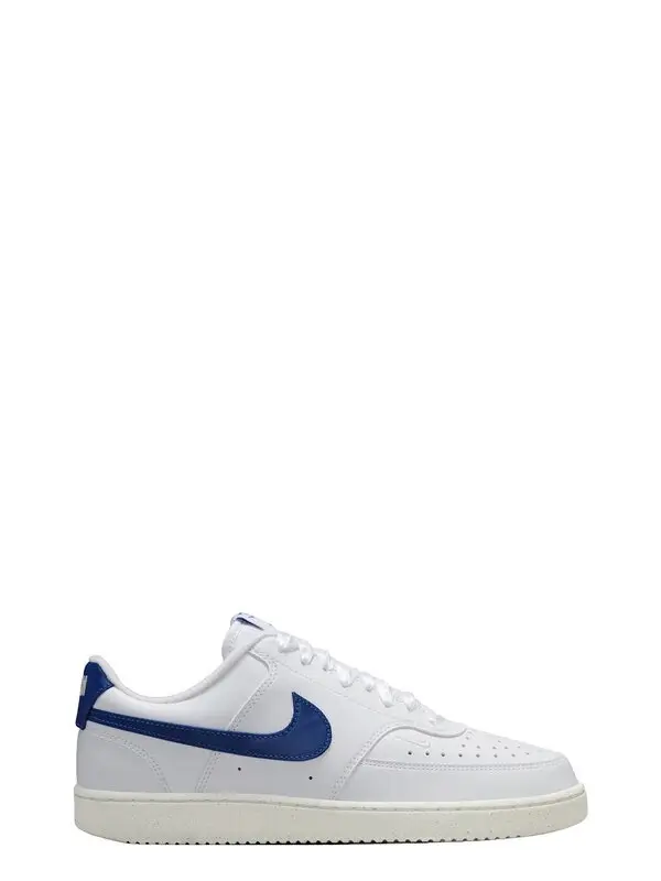 Nike Court Vision Low Next Nature Sneakers - White/sail/game Royal