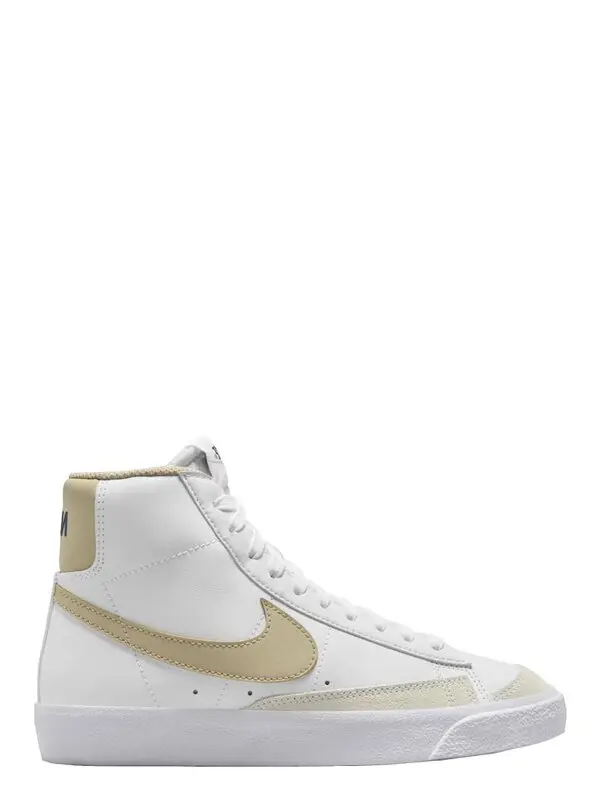 Nike Blazer Mid '77 Sneakers - White/thunder Blue/desert Khaki