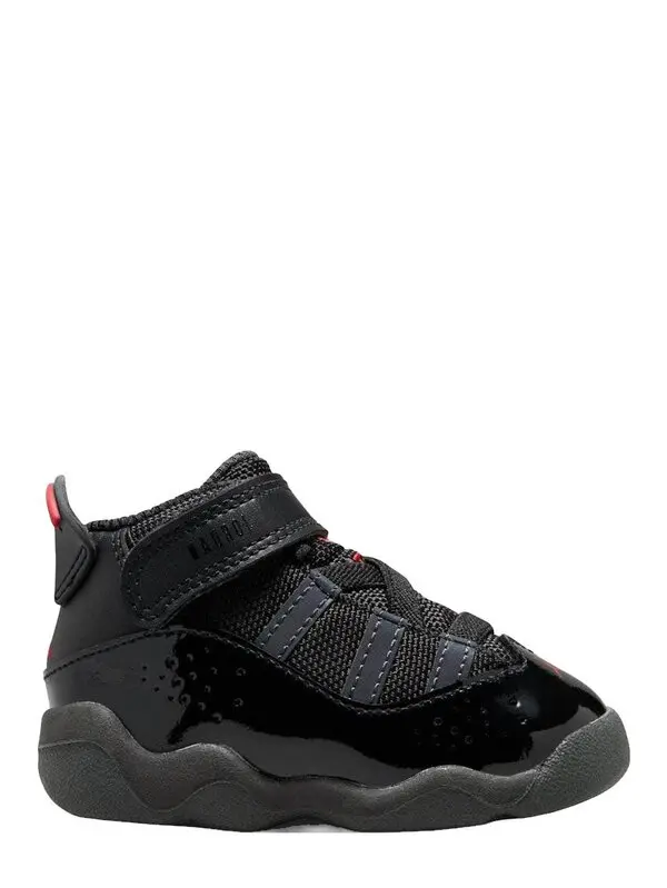 JORDAN 6 Rings Sneakers - Black/anthracite/fire Red