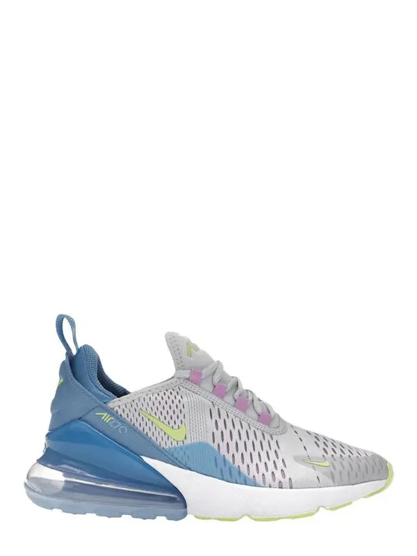 Nike Air Max 270 Sneakers - Pure Platinum/rush Fuchsia/blue Beyond