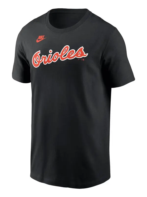Nike Cal Ripken Jr. Baltimore Orioles Cooperstown Fuse Mlb T-shirt - Black