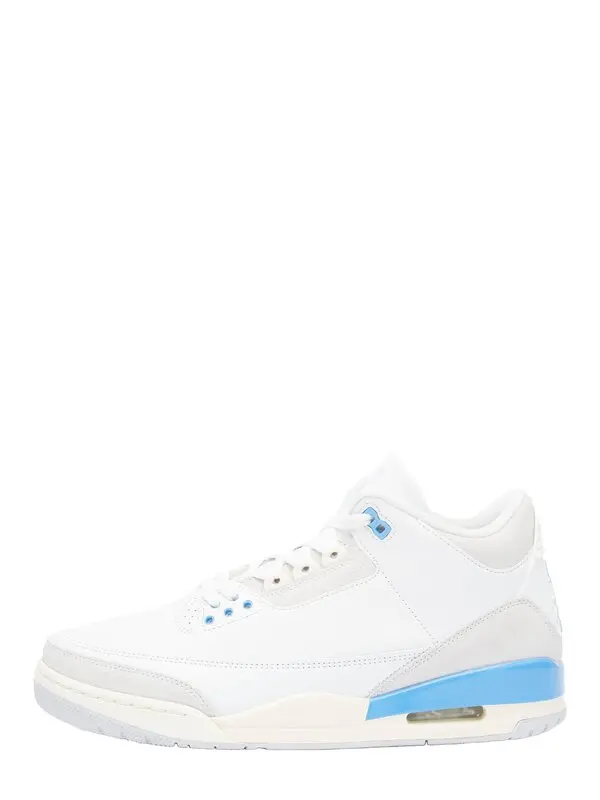 JORDAN 3 Retro Sneaker - Blue/dust/purple