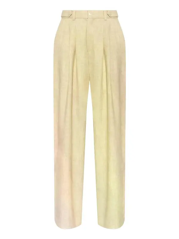 GESTUZ Pleated Tailored Trousers - Neutrals
