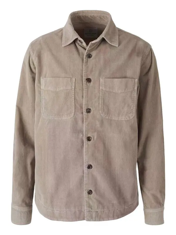 RICHARD J. BROWN Cotton Shirt - Neutrals