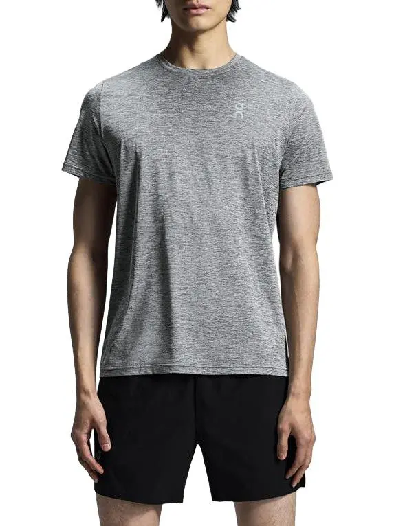 On Core-t Running T-shirt - Heather Gray